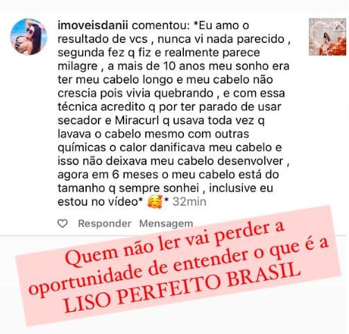 Liso Perfeito - Yose Cosmetics